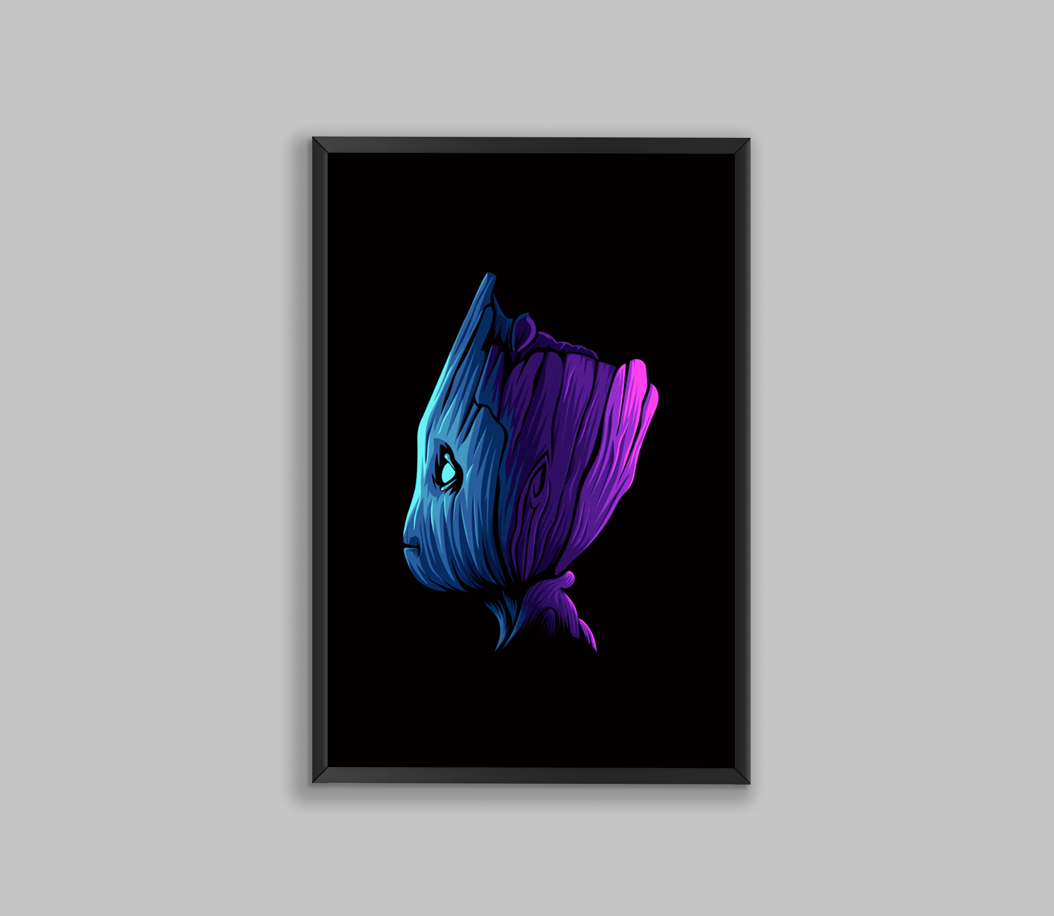Neon Groot – Black Aesthetics