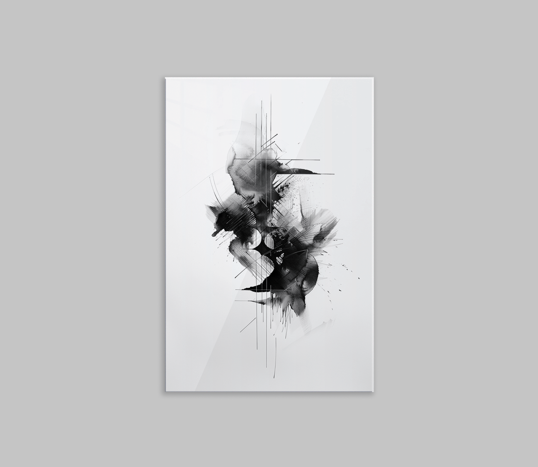 Ink Abstract – Black Aesthetics