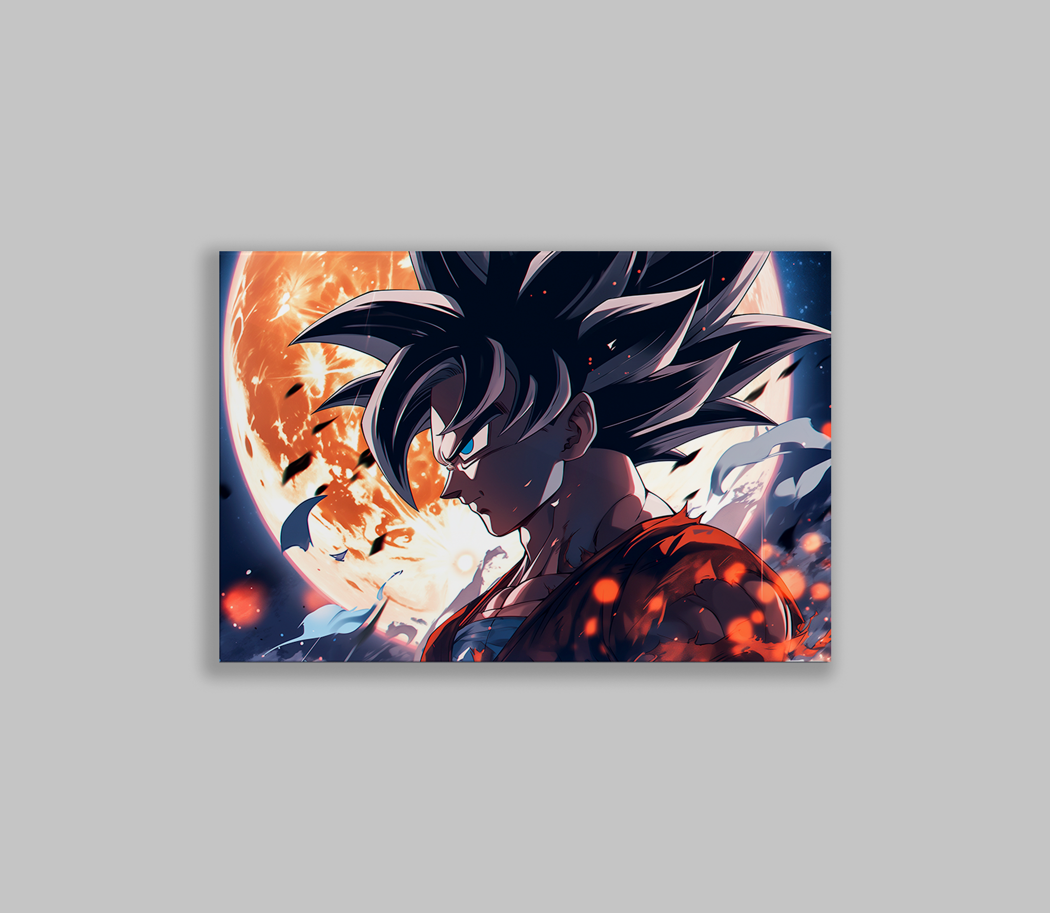 Goku Moon Background – Black Aesthetics